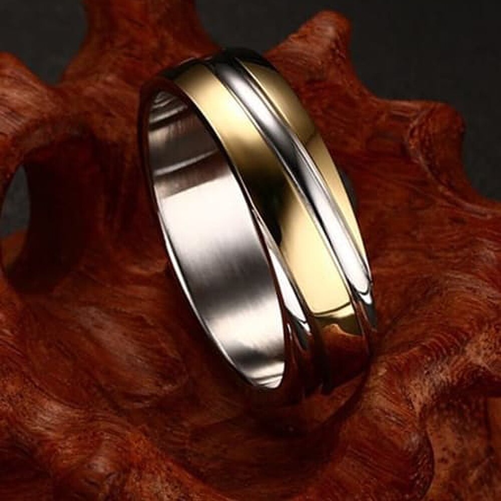 Inel titan 3571B,Argintiu,7 US,Sic Moda - eMAG.ro