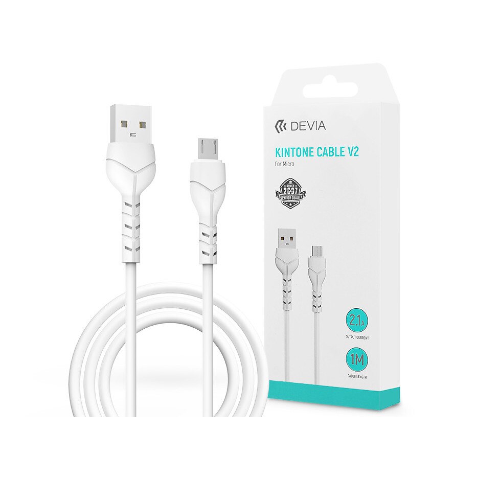Devia Usb Micro Usb кабел за данни и зареждане с 1 M кабел Devia