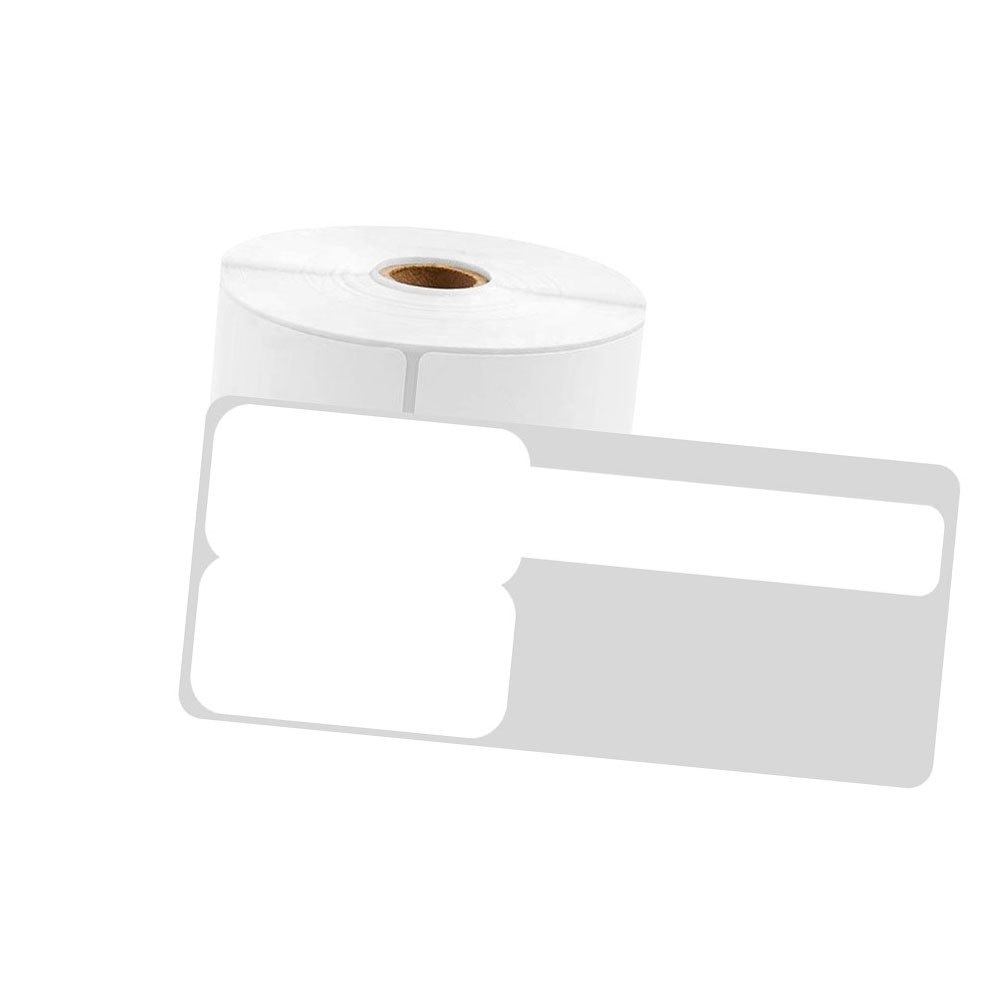 Etichete cabluri Aymo tip stegulet F 25 x 38mm + 40mm, plastic alb ...