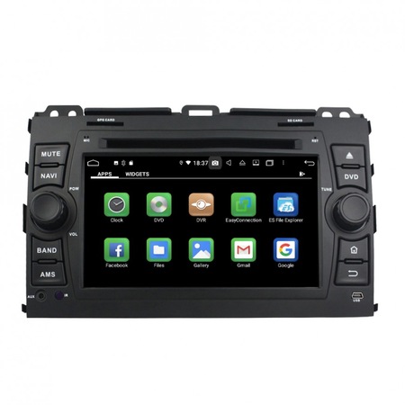 Navigáció Toyota Land Cruiser Prado J120 2003-2009 Android rendszerrel ...
