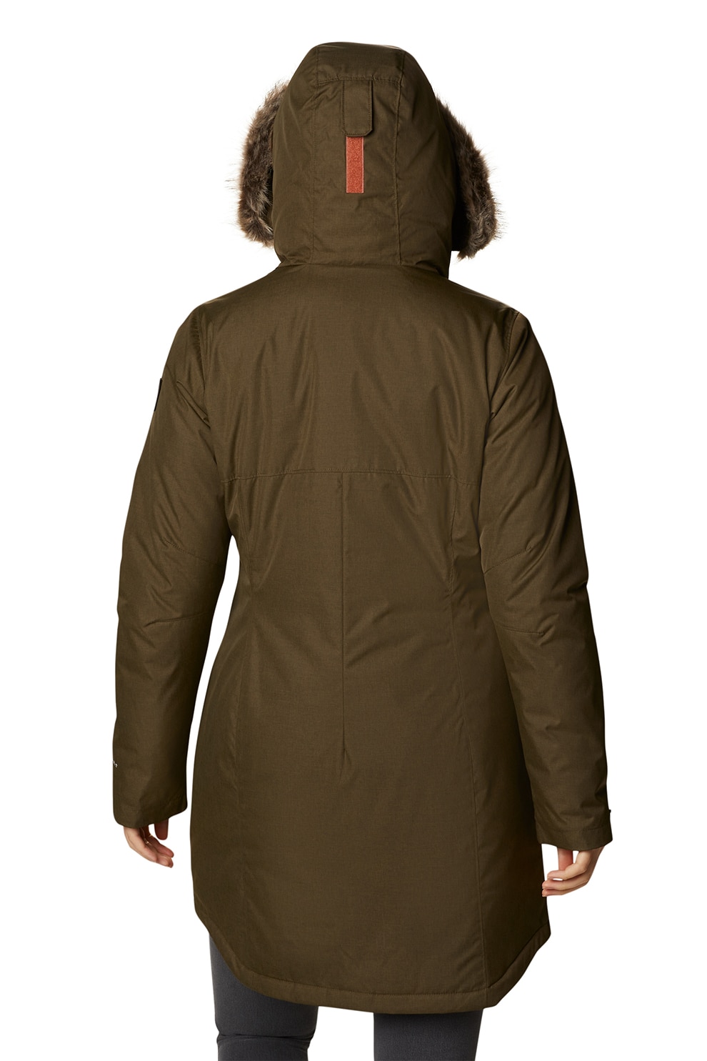 Columbia, Geaca lunga cu izolatie Suttle Mountain™, Verde masliniu, M ...