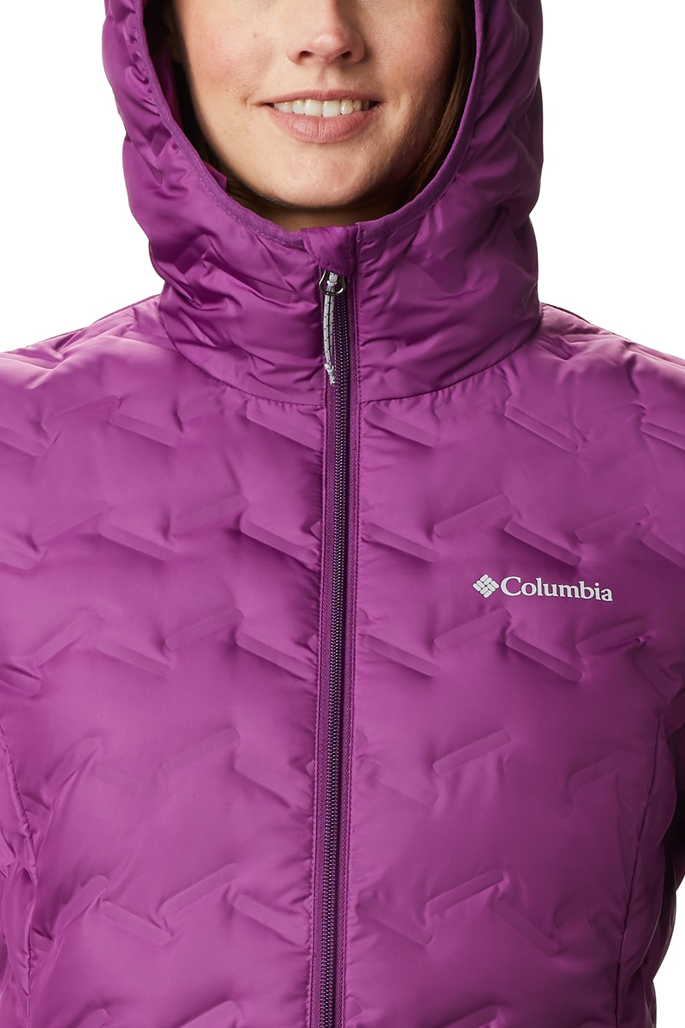 Columbia, Geaca usoara cu umplutura de puf pentru trekking Delta Ridge ...