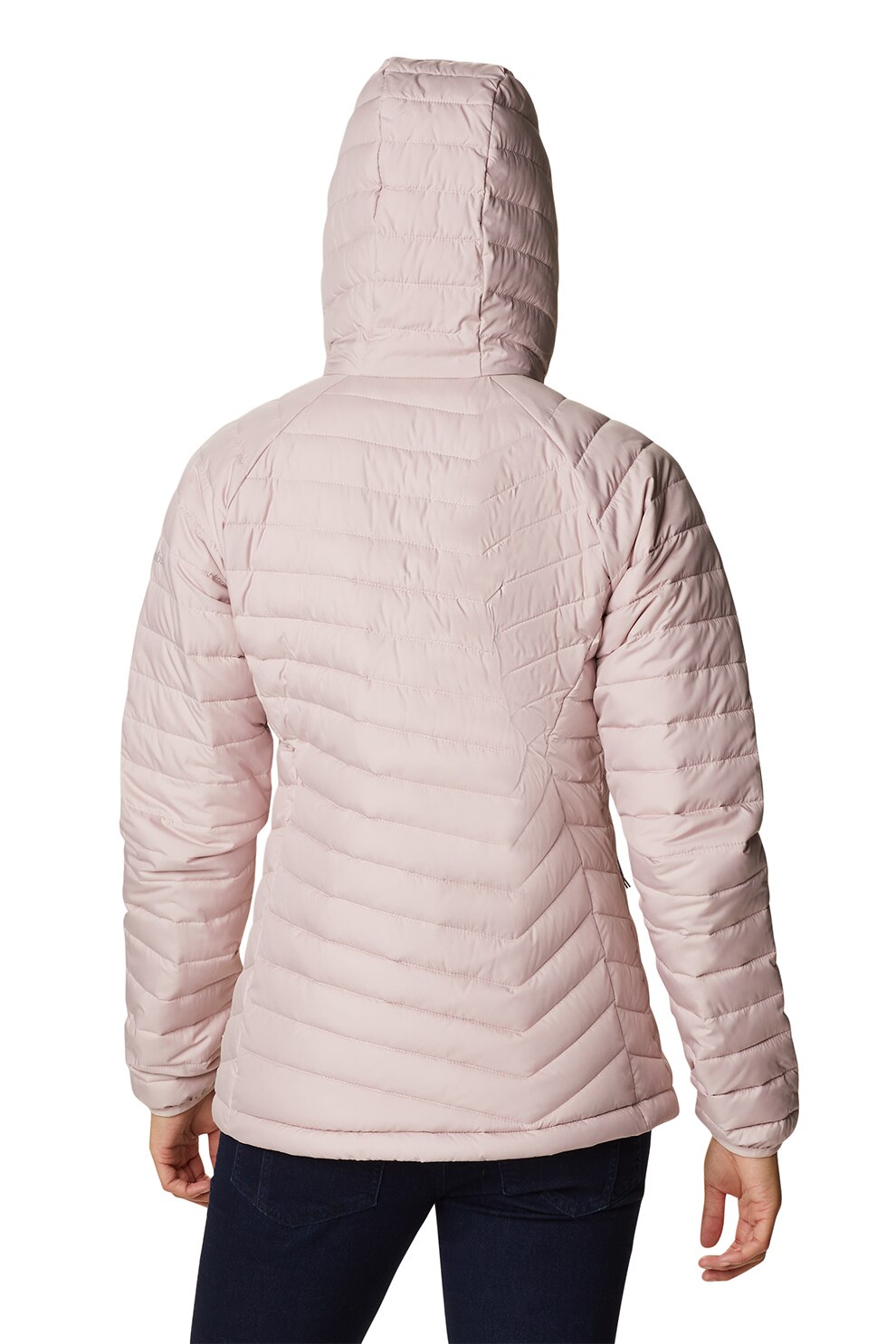 Columbia, Geaca pentru drumetii Powder Lite, Roz pal, S - eMAG.ro