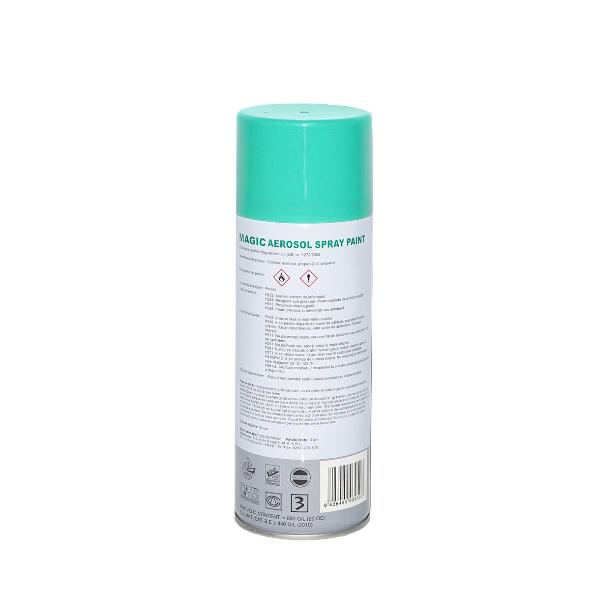Spray vopsea Magic verde 6018 450 ml - eMAG.ro