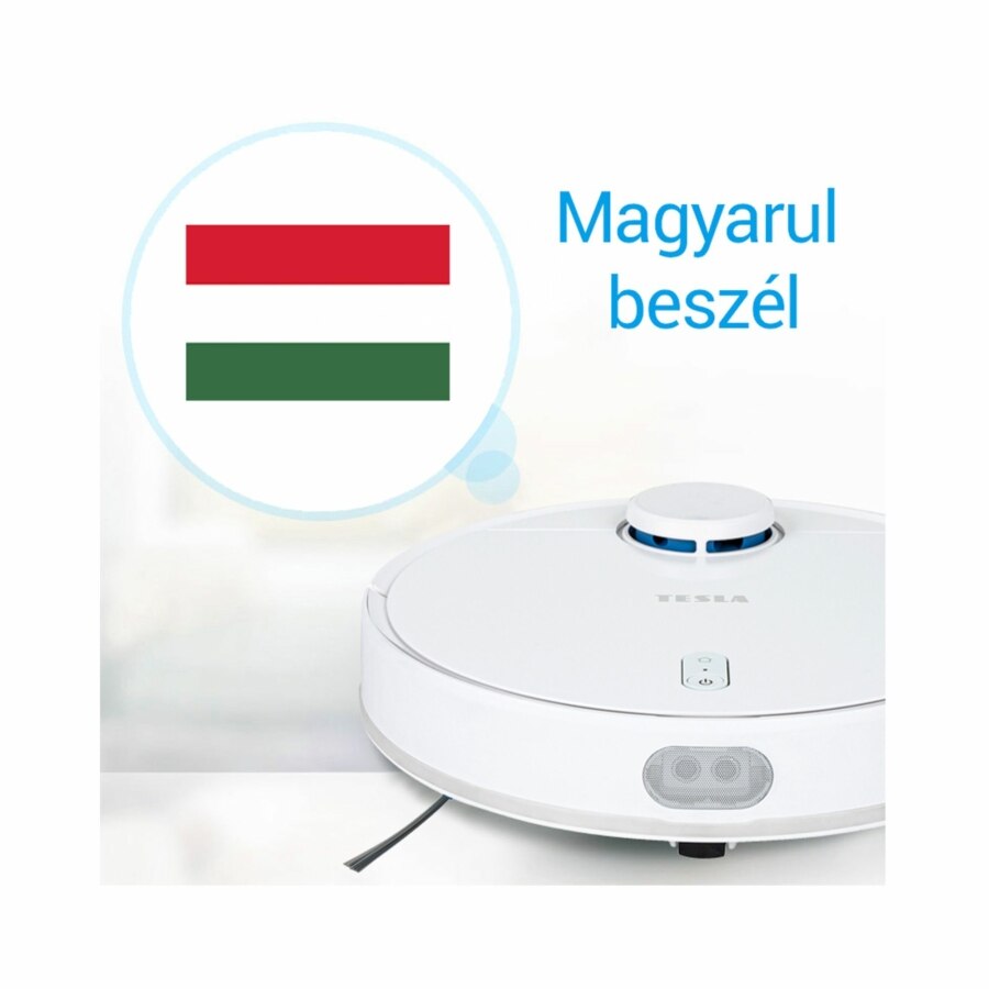 TESLA RoboStar iQ600 Intelligens robotporszívó, 6400 mAh akkumulátor ...