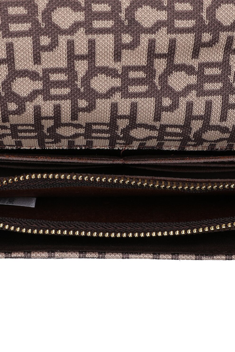 Beverly Hills Polo Club, Чанта с лого, Светлокафяв/Златист - eMAG.bg