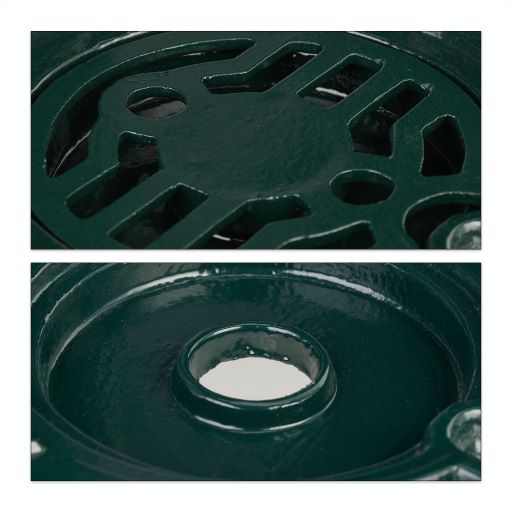 Cismea de gradina, design antic, cu robinet, 80 cm, verde inchis - eMAG.ro
