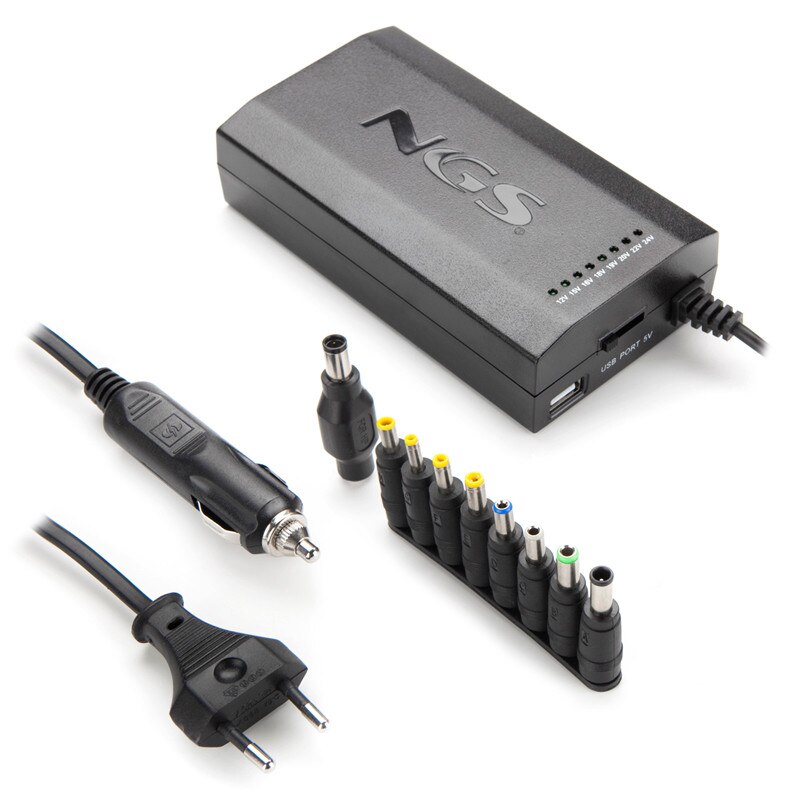 Alimentator universal laptop Evolution NGS, 100 W, priza auto - eMAG.ro