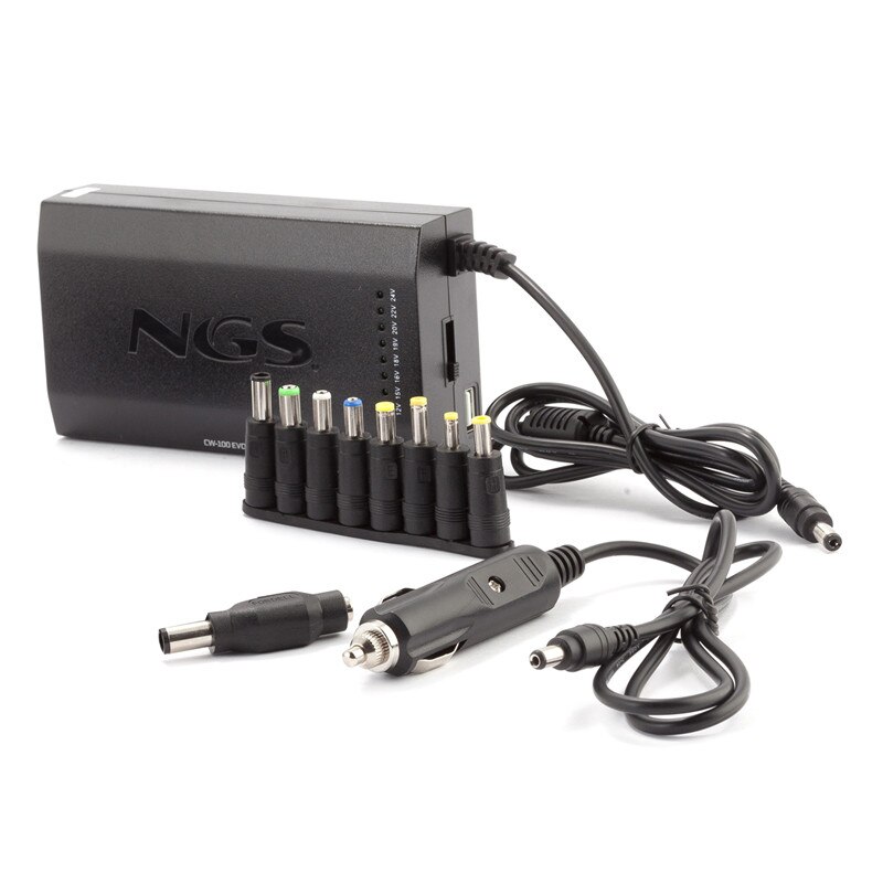 Alimentator universal laptop Evolution NGS, 100 W, priza auto - eMAG.ro