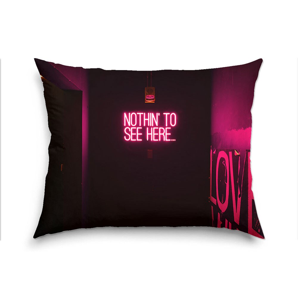 Dekoratív párna Art Star, Semmi látnivaló, Üzenetek, Modern ...