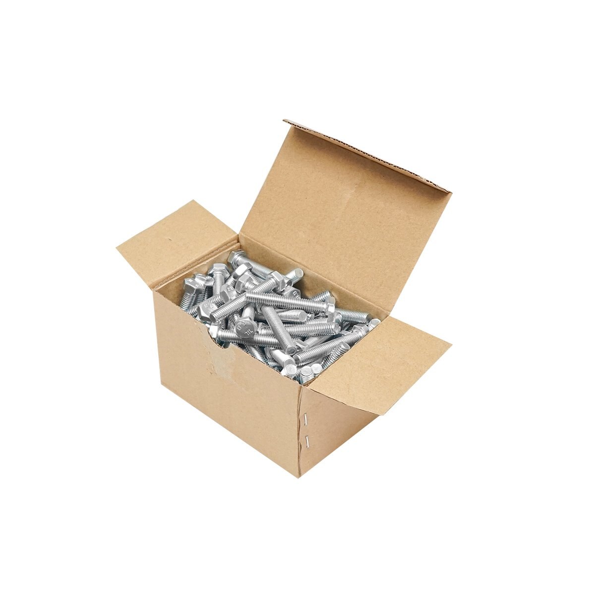 Set 100 buc suruburi cap hexagon DIN 933-8.8 M8X50 - eMAG.ro