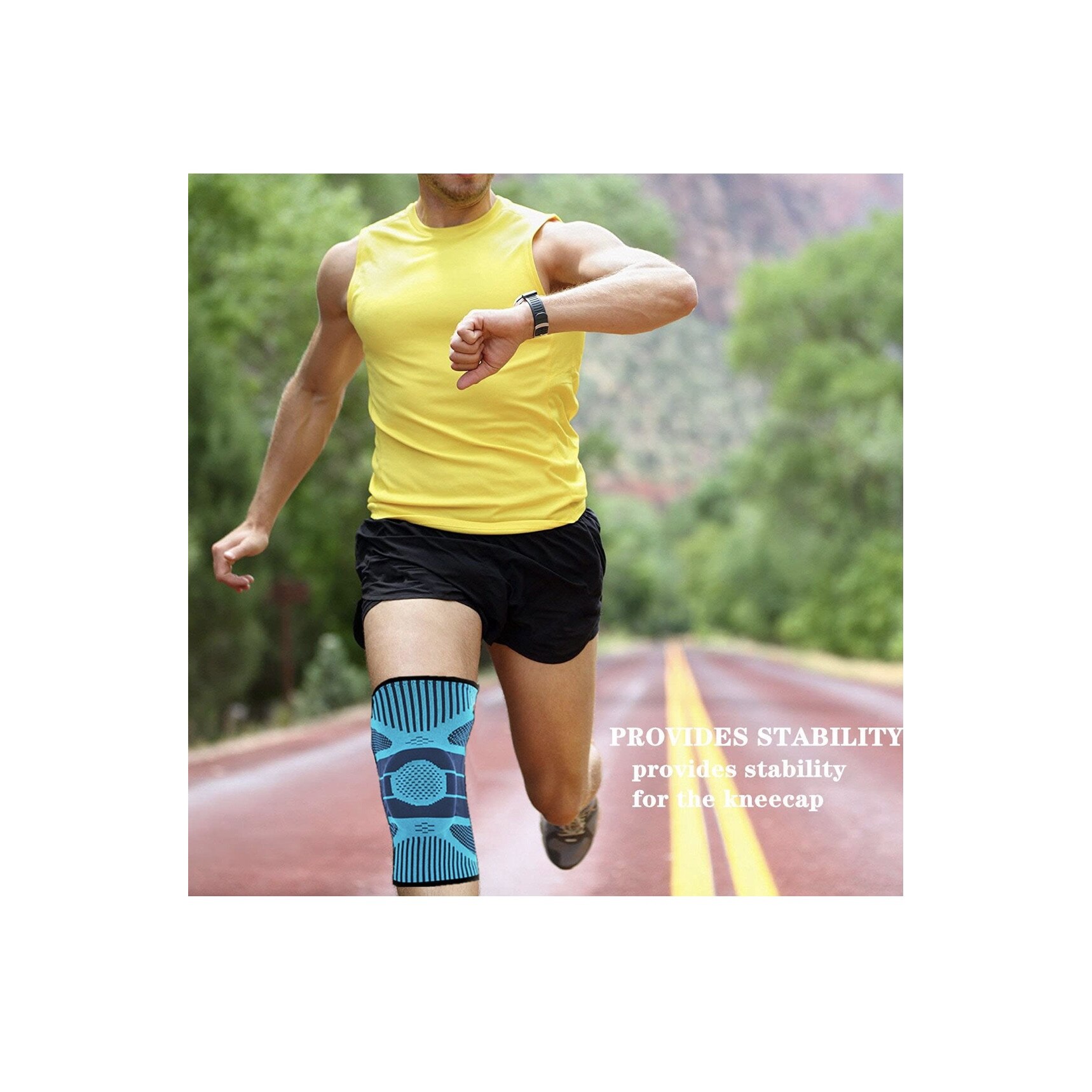 Genunchiera Albastra, MedTextile, pentru Activitati Sportive ...