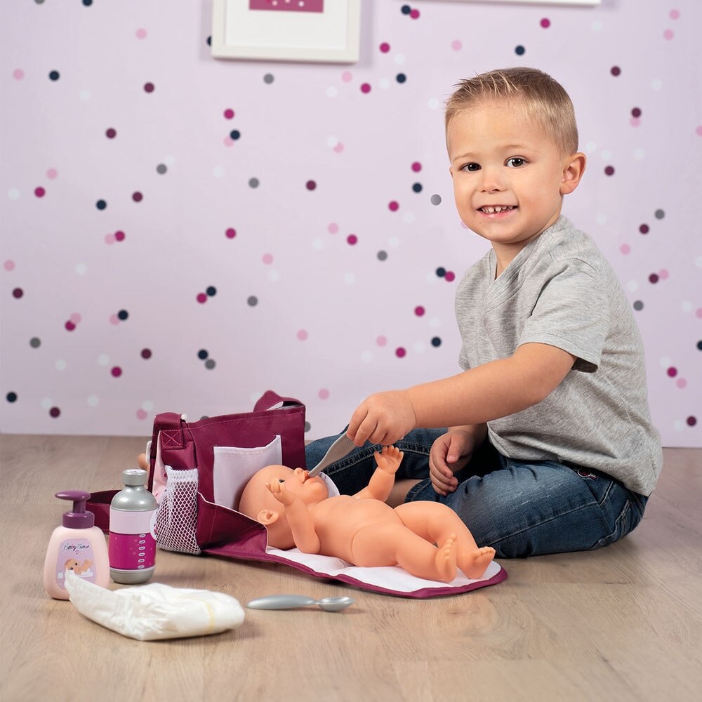 Gentuta de infasat pentru papusa Smoby Baby Nurse Changing Bag cu ...