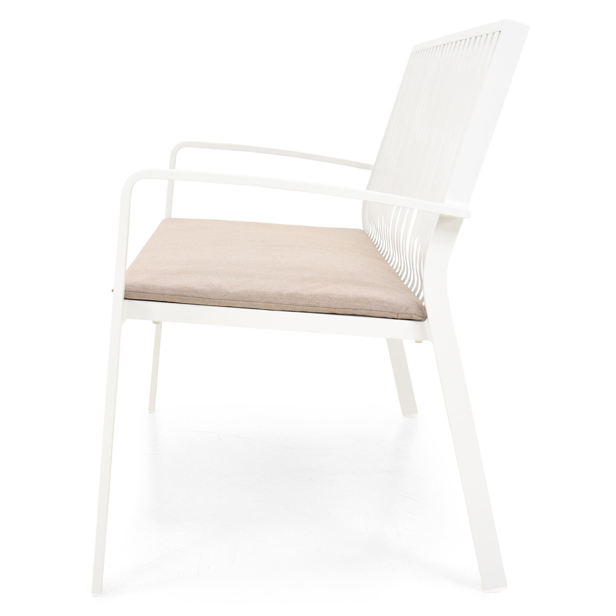 Bancheta 2 locuri gradina/terasa Maison Mex MIAMI 150 x 68 x 88 alb ...