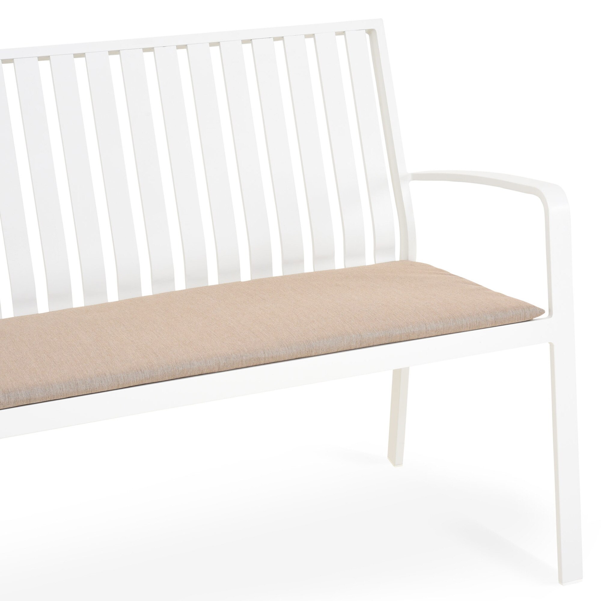 Bancheta 2 locuri gradina/terasa Maison Mex MIAMI 150 x 68 x 88 alb ...