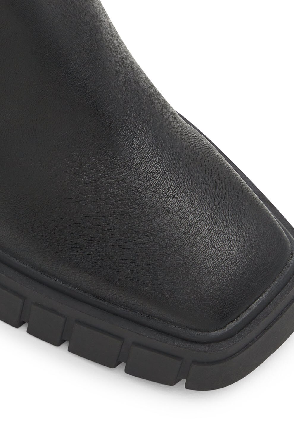 Aldo, Botine cu toc masiv Upstage, Negru, 9 - eMAG.ro