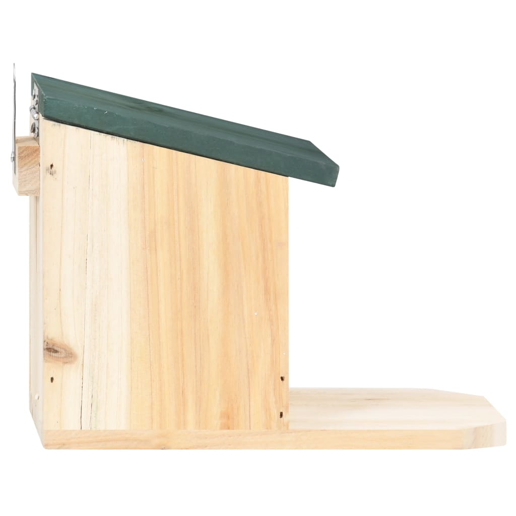 Set 4 Casa pentru veverite vidaXL, Lemn, Alb 12 x 23 x 17,5 cm - eMAG.ro