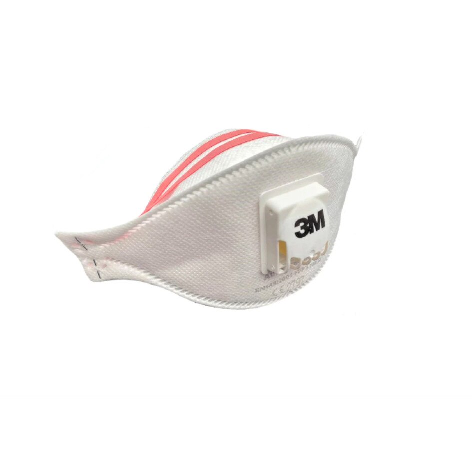 Masca de protectie respiratorie FFP3, model 3M Aura 9332+, pliabila ...