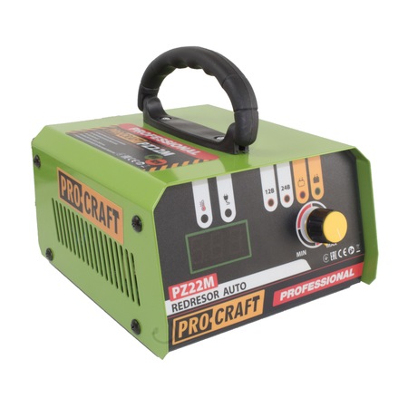 Incarcator invertor auto PROCRAFT PZ22M, Afisaj digital, 20A, 520W ...