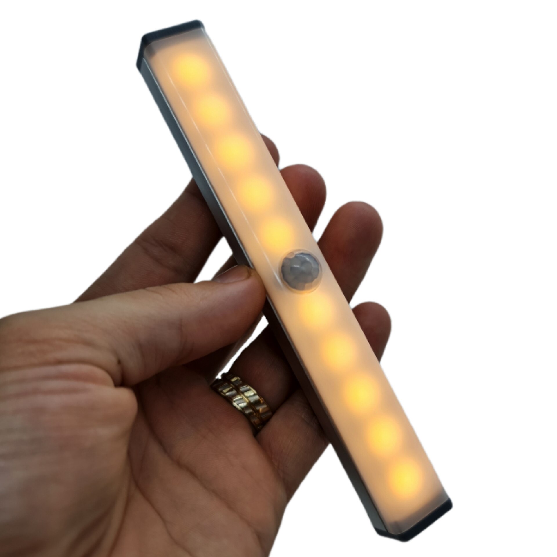 Lampa de interior LED MaffStuff®, wireless, cu senzori IR(infrarosu) de ...