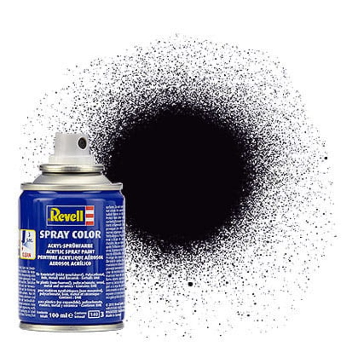 Revell spray festék, matt fekete 34108, 100 ml - eMAG.hu