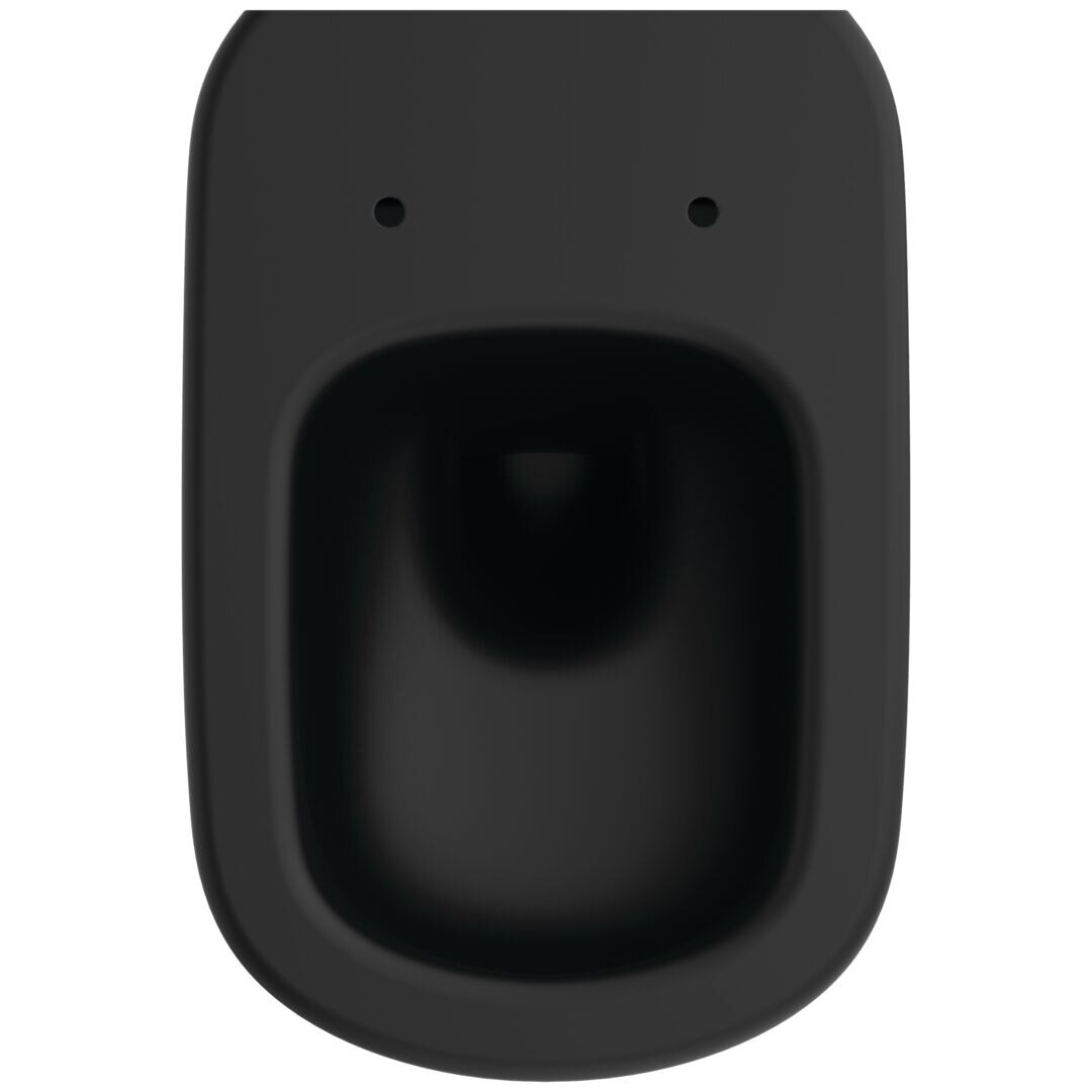 Vas WC suspendat Ideal Standard, Tesi Aquablade, negru mat - eMAG.ro