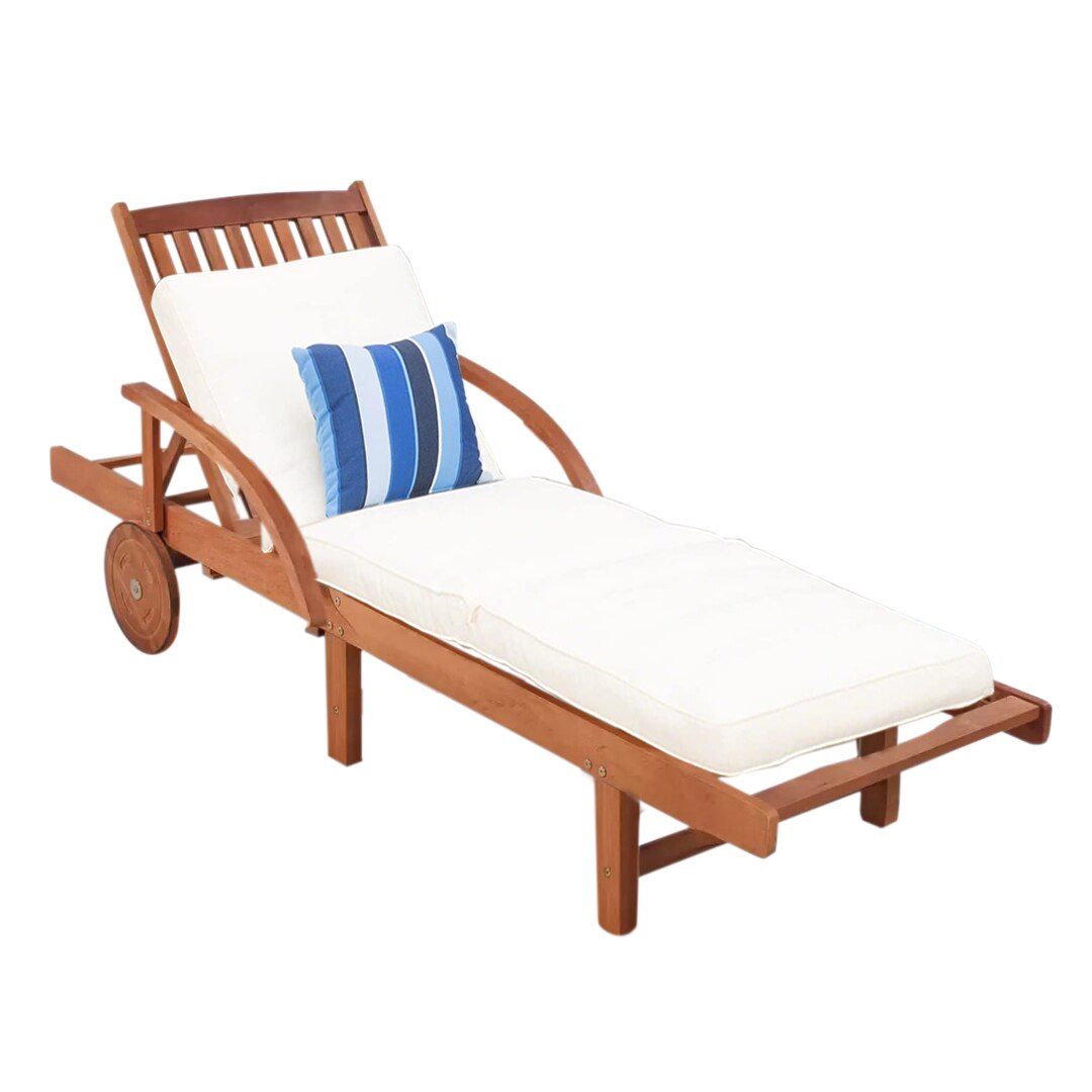 Pat de gradina Timeless Tools, Din lemn, Plop lacuit, Cu roti - eMAG.ro