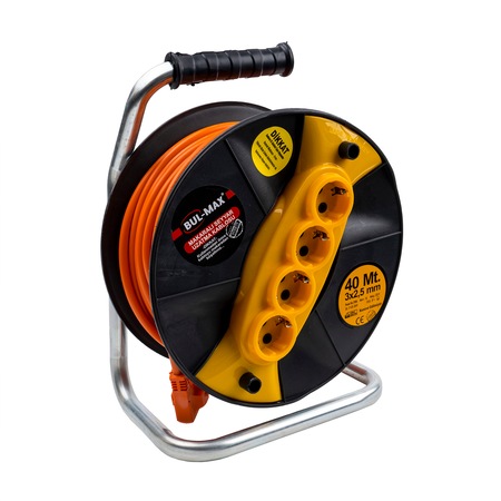 Rola prelungitor cablu cu 4 prize, 3x2.5mm, 40m / EXT 5659 - eMAG.ro