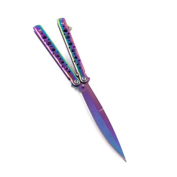 Cutit Butterfly Rainbow Sky cu tais, 22 cm, Fade - eMAG.ro