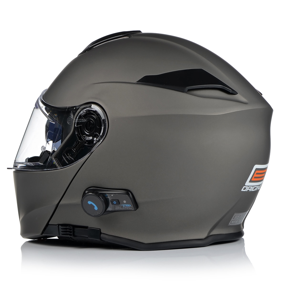 Casca moto, Origine Delta Bluetooth, Protectie UV, ABS, Gri, S - eMAG.ro