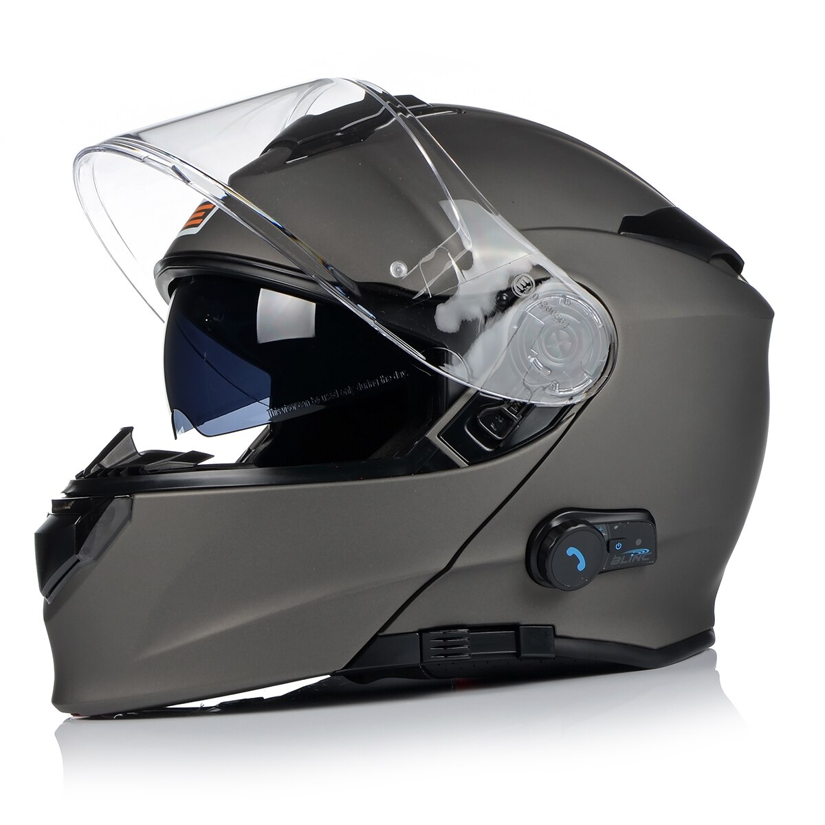 Casca moto, Origine Delta Bluetooth, Protectie UV, ABS, Gri, S - eMAG.ro
