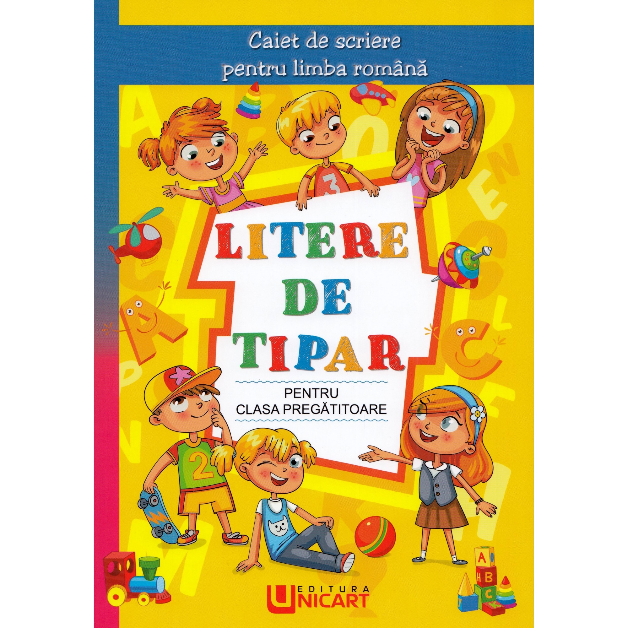 Litere De Tipar. Caiet De Scriere Pentru Limba Romana - eMAG.ro