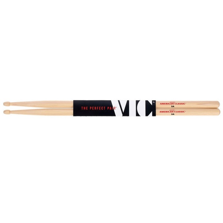 Set Bete Toba, 5A, Vic Firth, Nature, Varfuri ovale - eMAG.ro