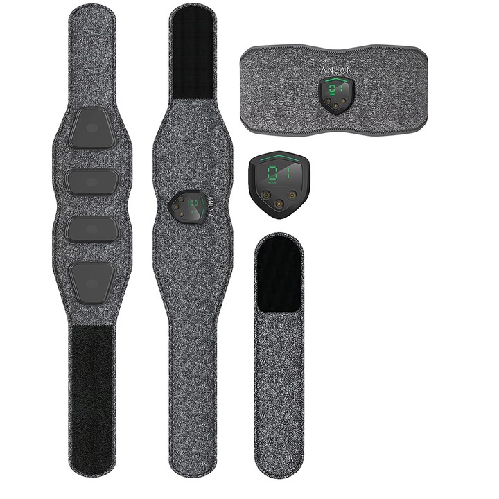 Aparat de masaj, centura de electrostimulare EMS, dispozitiv pentru ...