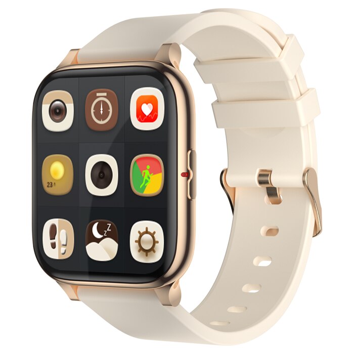 SmartWatch SmartVIBE SENSE FiT UltraSlim, Gold Edition, 1.7" Retina 2 ...