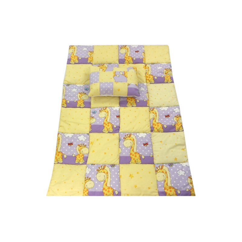 Plapuma si perna copii DacEnergy©, din bumbac, umplutura din poliester ...