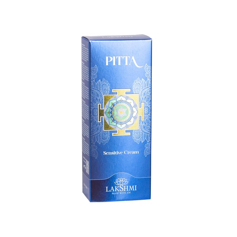 Crema pentru pielea sensibila "pitta sensitive" 50ml cu trandafir, sunatoare, Lakshmi, eco-bio ...