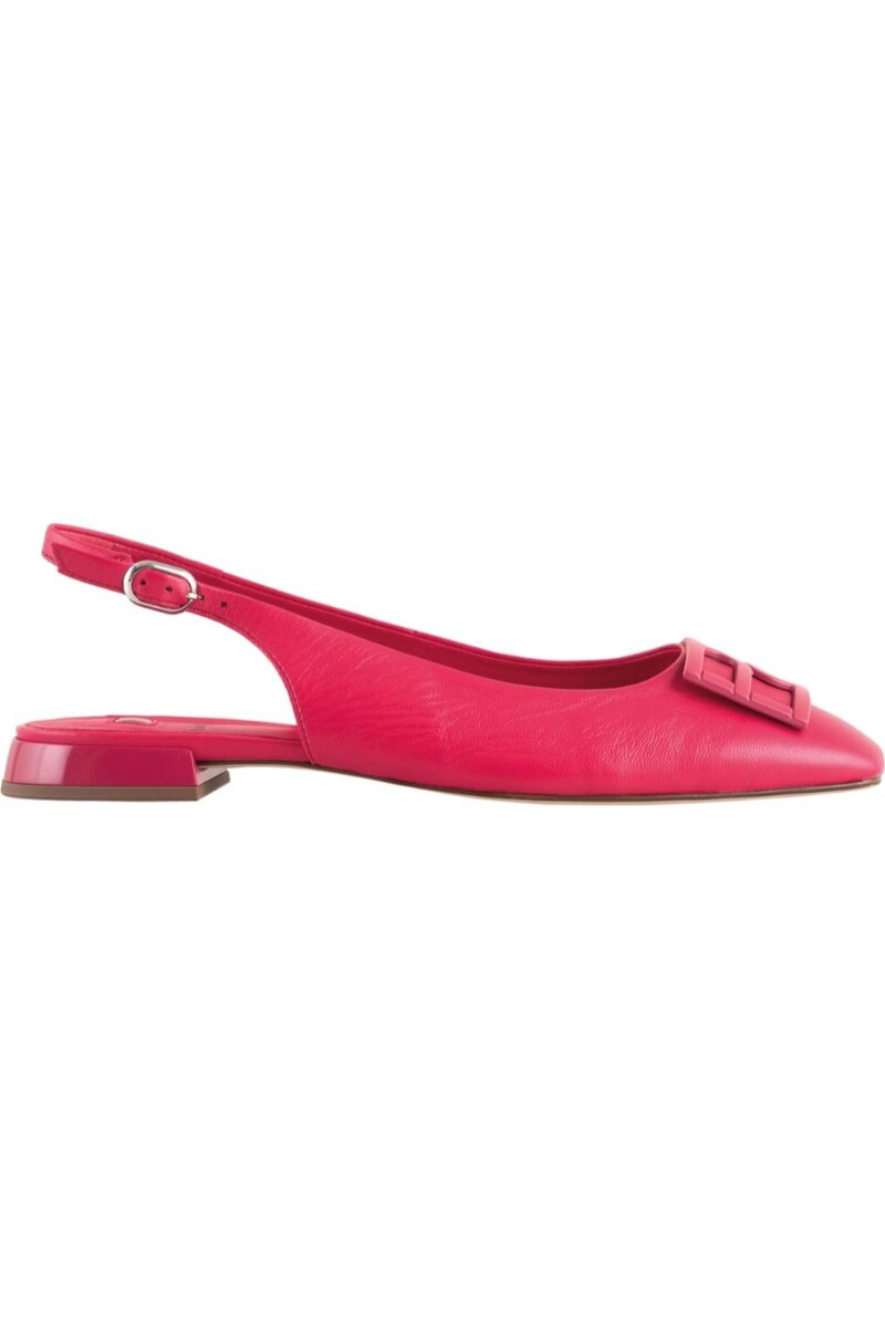 Pantofi dama, Hogl, Symphaty Low Heels, Piele naturala, Roz - eMAG.ro