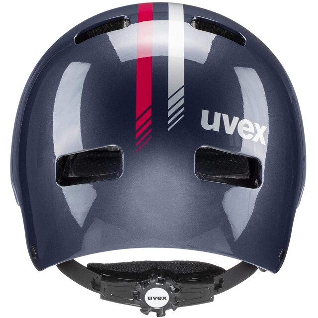 Casca ciclism copii 'Kid 3 Race Midnight' Uvex, albastra, 55-58 cm ...