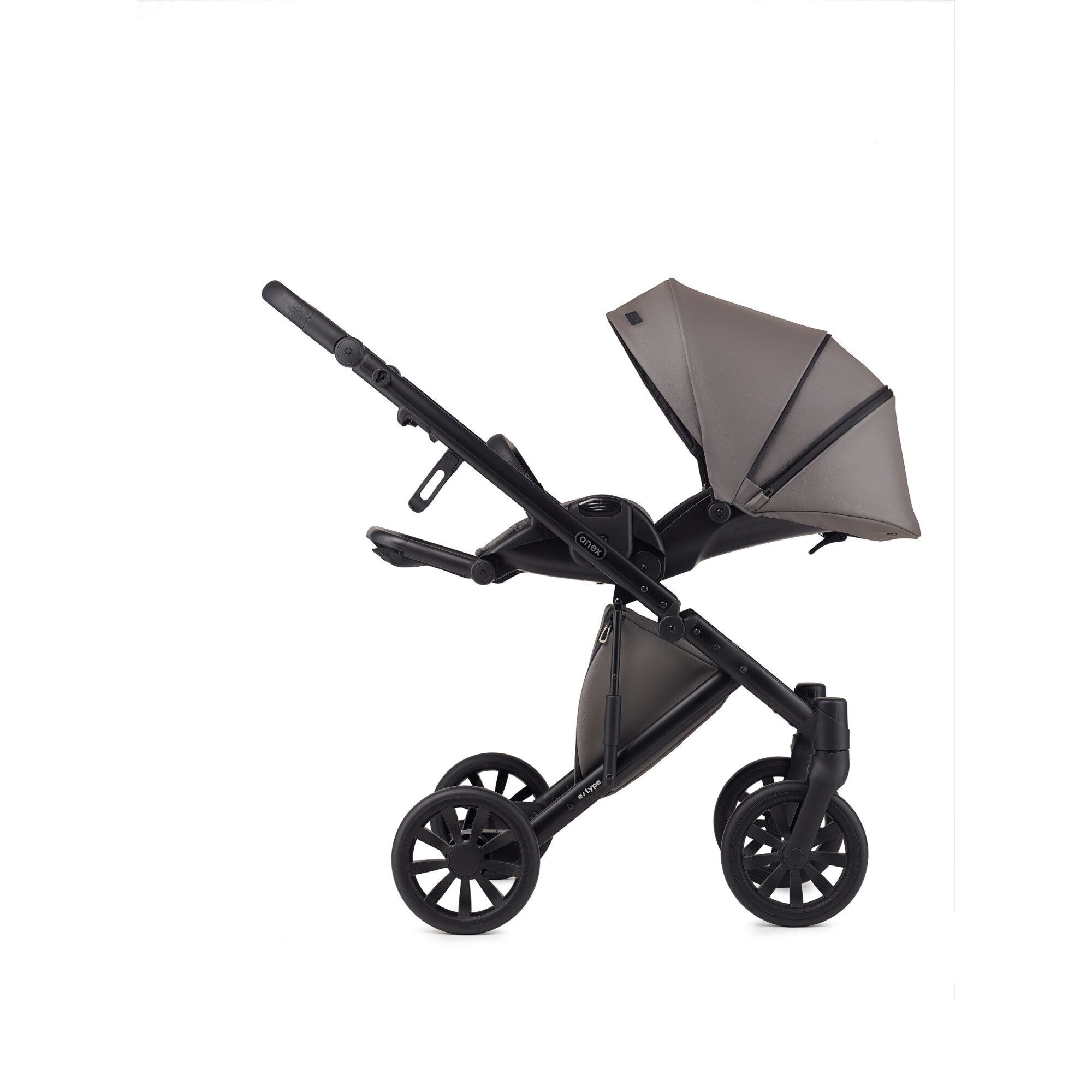 Babakocsi, Anex Baby, E/Type 2in1, Gothic, fekete/barna - eMAG.hu