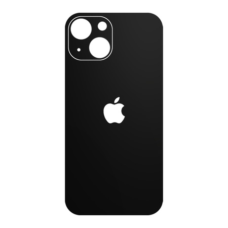 Folie Skin SILKASE pentru iPhone 13, negru mat, protectie spate telefon ...