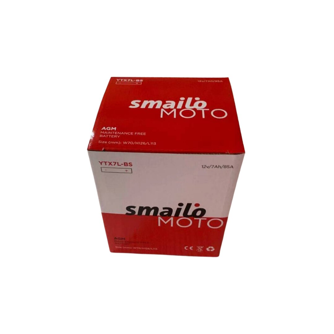 Aкумулатор Smailo AGM Gel 12V 7Ah, 85A S-YTX7L-BS (YTX7L-BS) - eMAG.bg