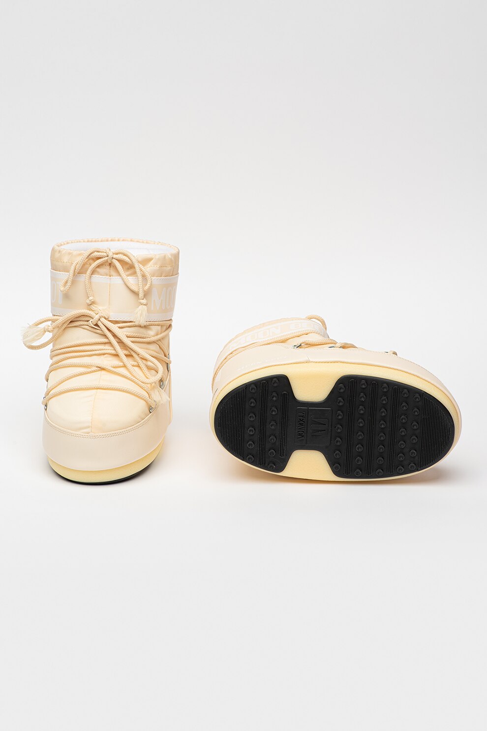 Moon Boot, Ghete apreschi fara inchidere Classic Low, Crem, 36-38 - eMAG.ro