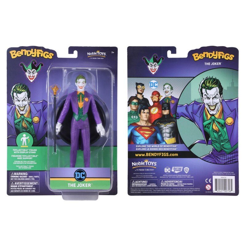 Figurina Joker DC Comics Noble Collection, 19 cm, Multicolor - eMAG.ro