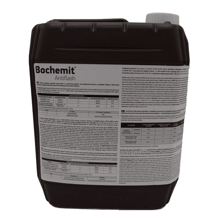 Solutie ignifugare lemn, Bochemit, Antiflash, transparent, 5 L, pentru ...