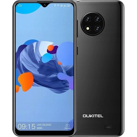 Smartphone Oukitel C19 16 GB Dual SIM negru C19-BK / OL - eMAG.ro