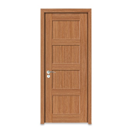 Usa interior DacEnergy©, din MDF, 4 panouri, include balamale, 2 manere ...