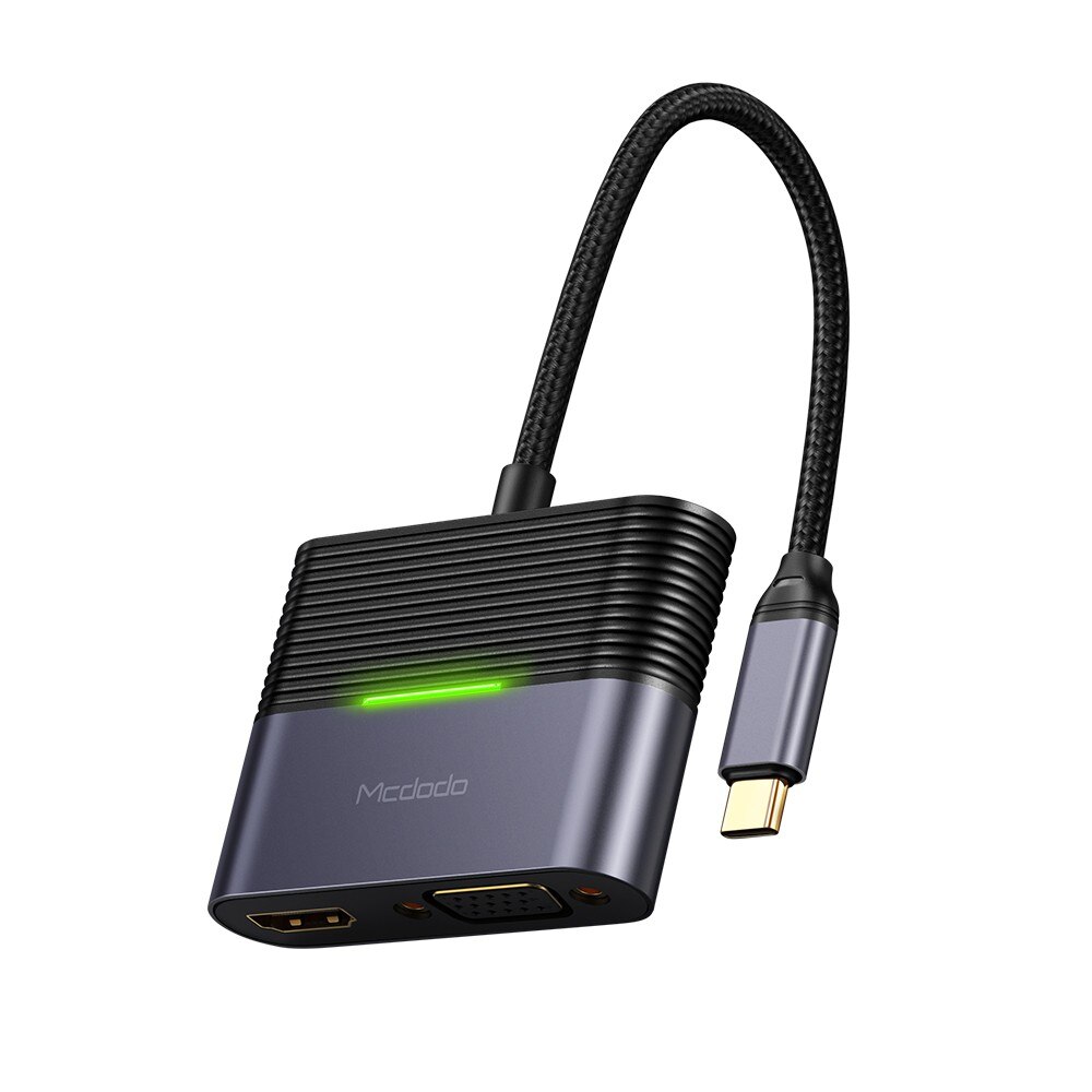 Mcdodo adapter USB-C-VGA + HDMI 4K adapter - eMAG.hu