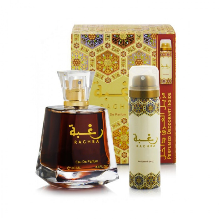 Set Parfum Arabesc RAGHBA Lattafa, Unisex 100ml - eMAG.ro