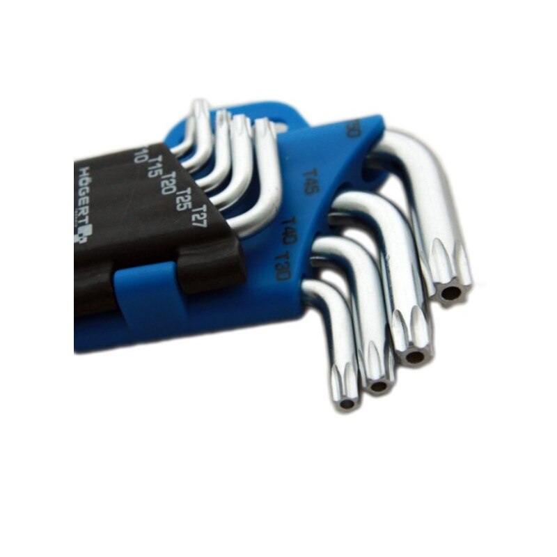 Set 9 chei torx extinse, Hogert, dimensiuni de la T10 la T50, fabricate ...